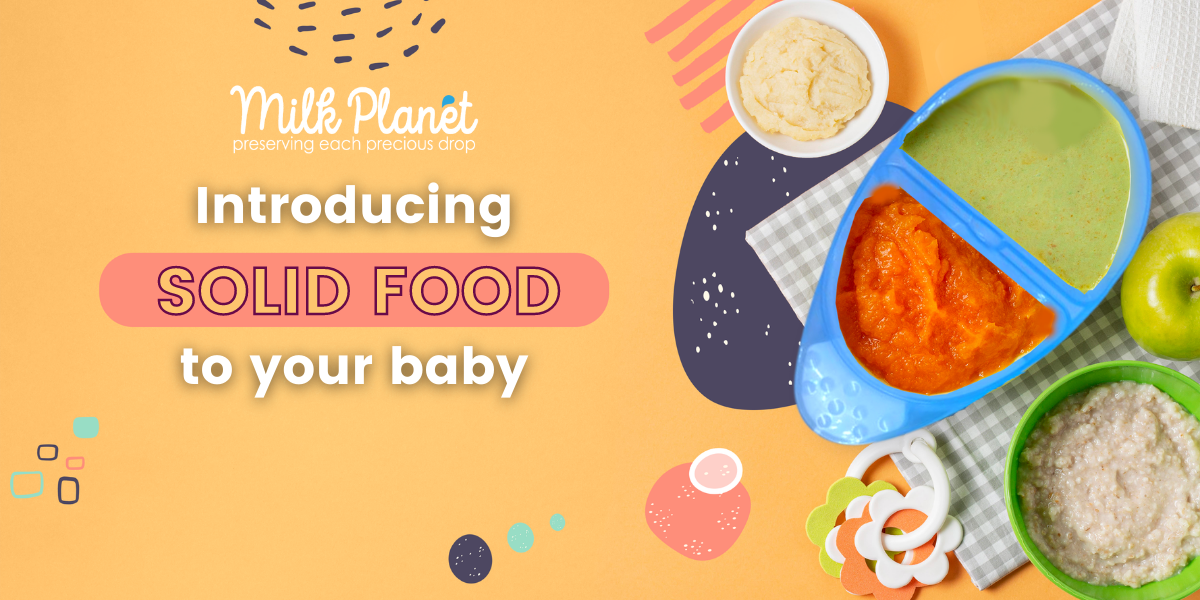 Introducing Solid Food To Your Baby